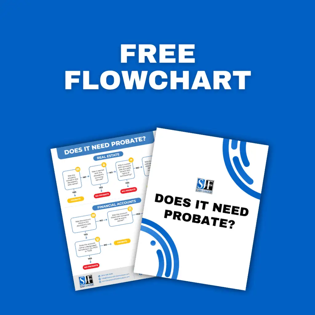 Flowchart: Does It Need Probate? – SJF Law Group